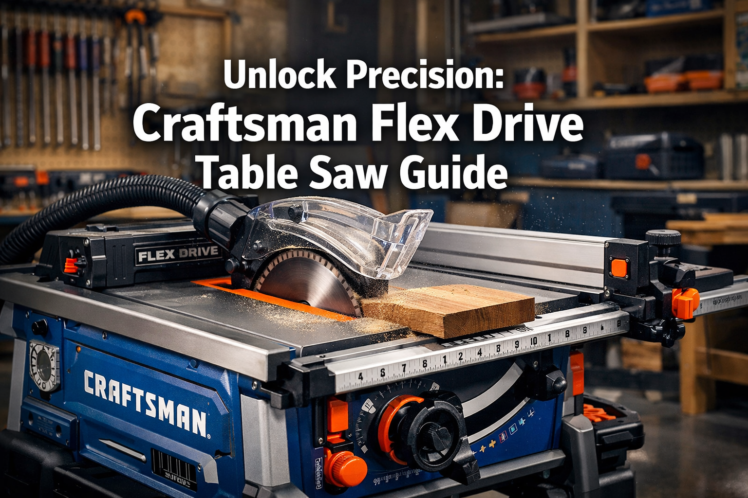 Craftsman Flex Drive Table Saw: Unveiling Benefits & Setup Guide - Wood ...