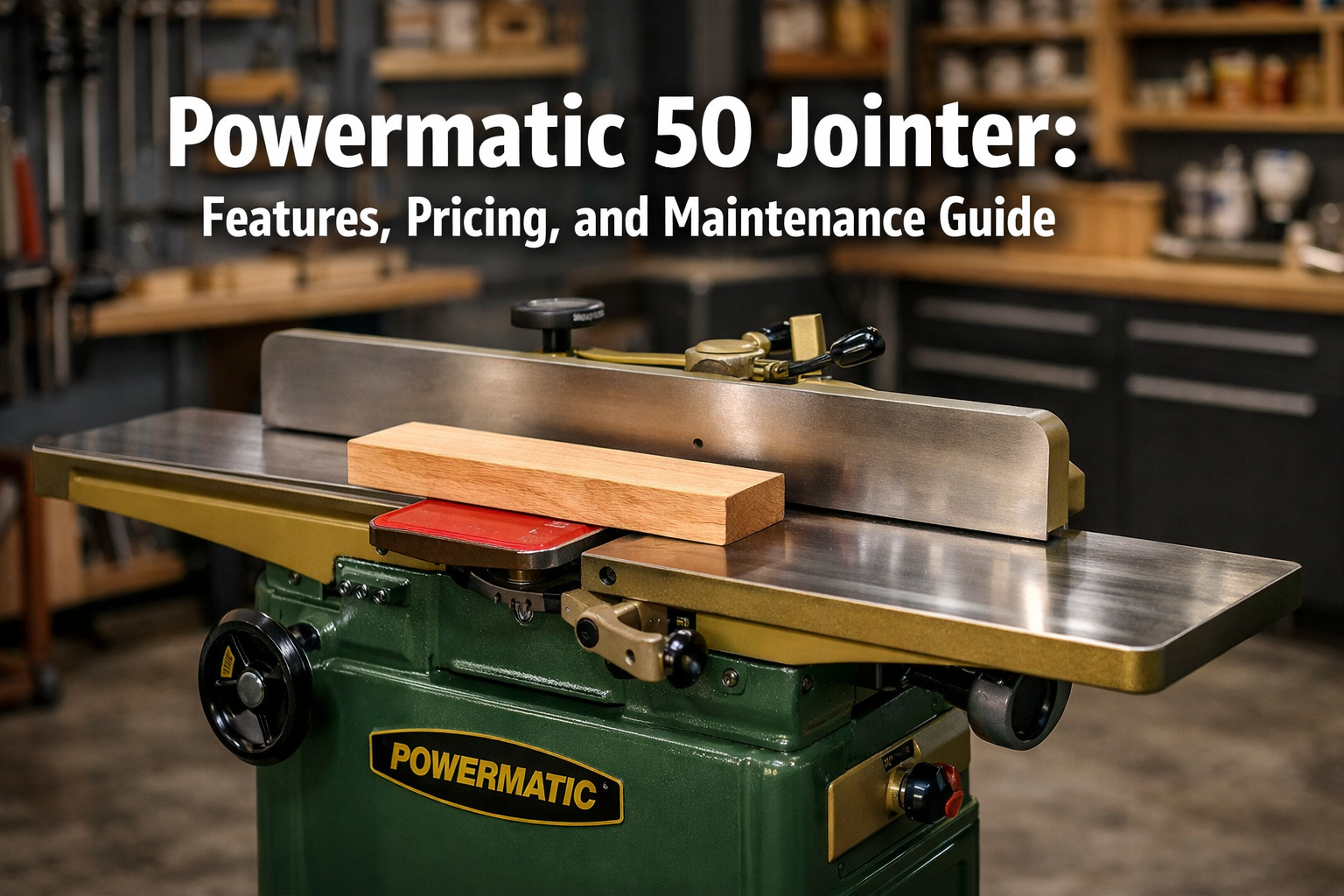 Powermatic 50 Jointer: Features, Pricing, and Maintenance Guide - Wood ...