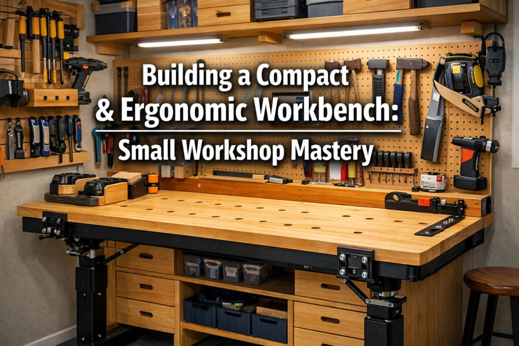 Building a Compact and Ergonomic Workbench for Small Workshops: