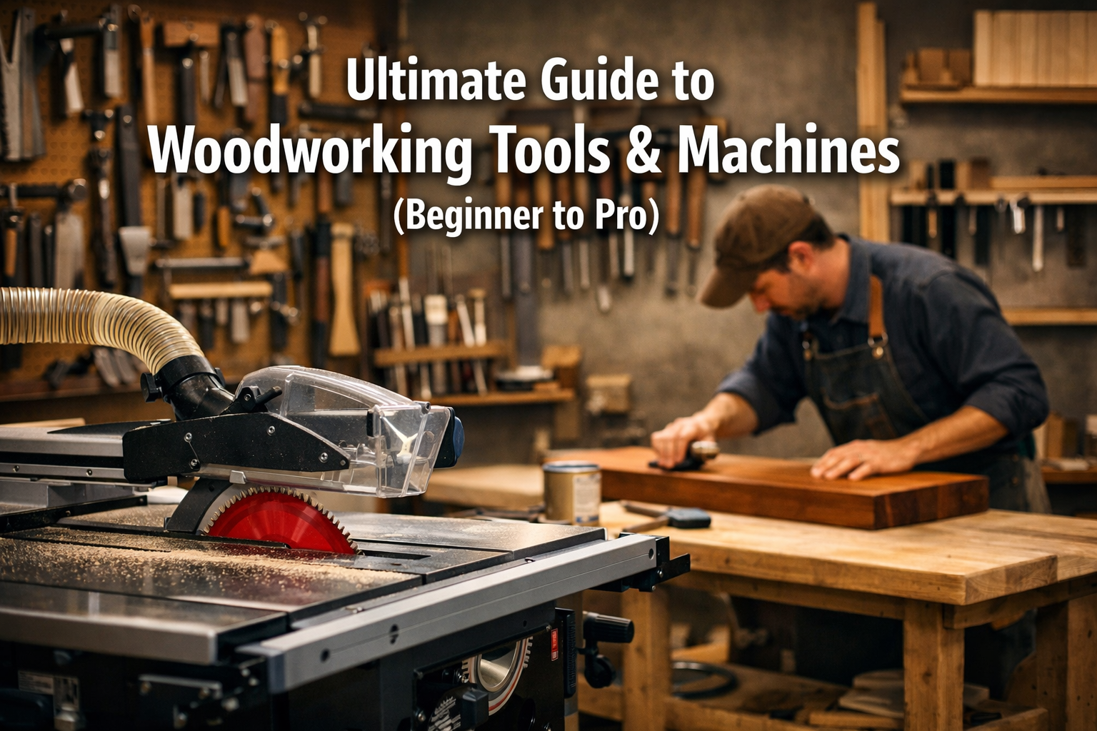Ultimate Guide to Woodworking Tools & Machines (Beginner to Pro) - 2026