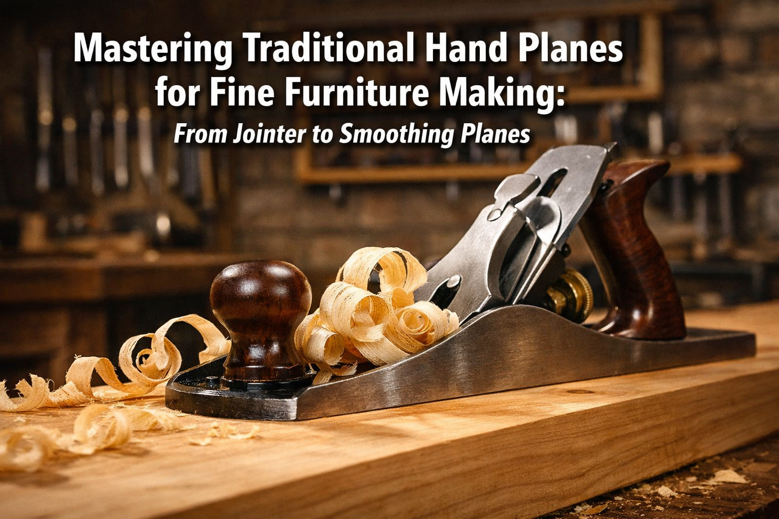 Mastering Traditional Hand Planes for Fine Furniture Making: From
