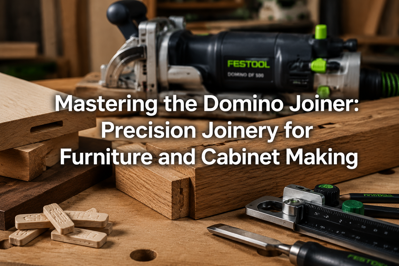 Mastering the Domino Joiner: Precision Joinery for Furniture and